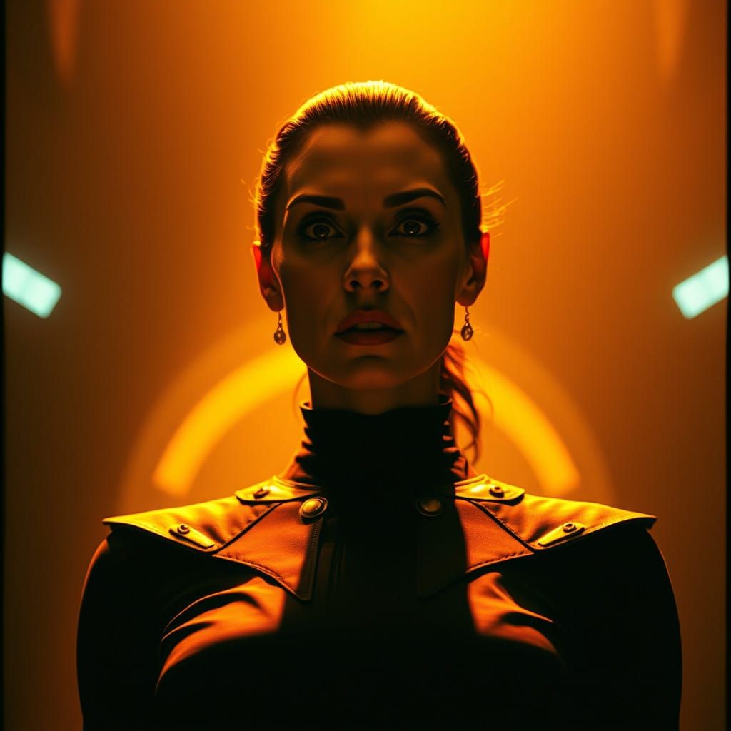 Servalan - Ethereal Film-Noir Leader in Moody Dystopian Land...