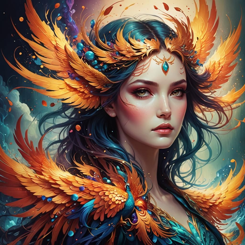 Phoenix - AI Generated Artwork - NightCafe Creator