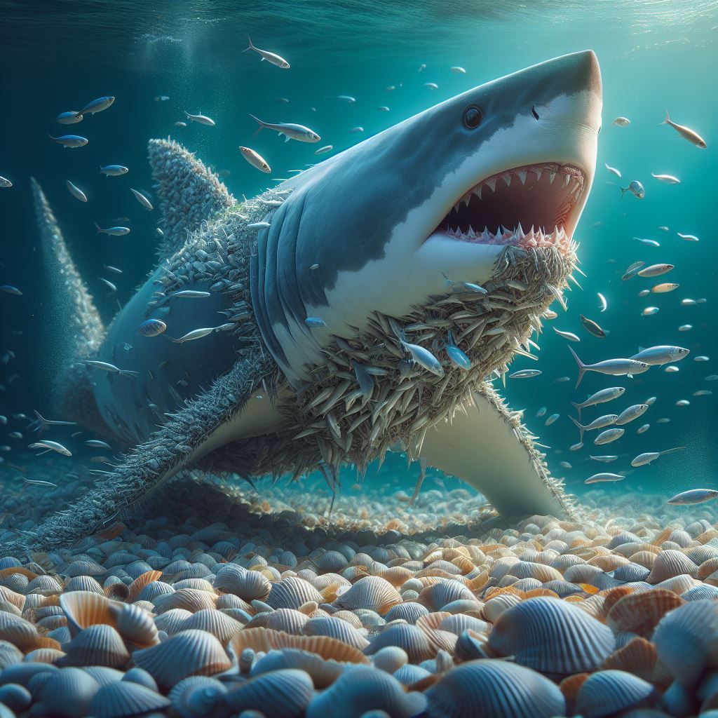 Shell Shark - AI Generated Artwork - NightCafe Creator