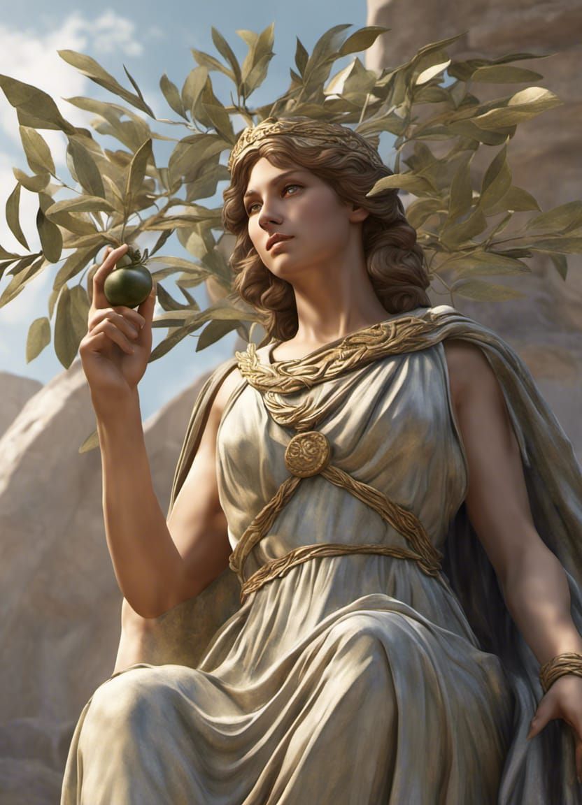 Eirene, the Greek goddess of peace - AI Generated Artwork - NightCafe ...