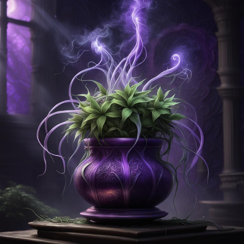 Magical Plant - AI Generated Artwork - NightCafe Creator