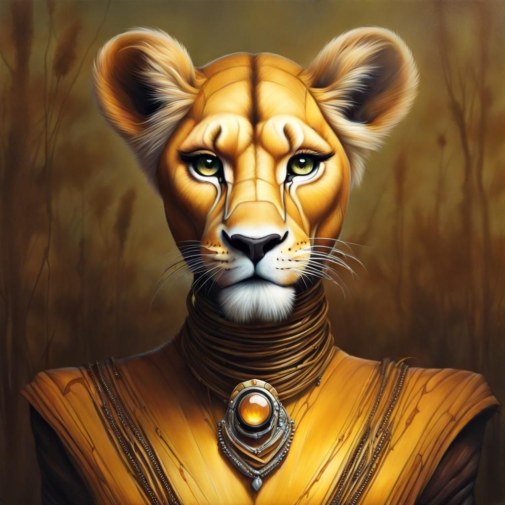 The Lioness - AI Generated Artwork - NightCafe Creator