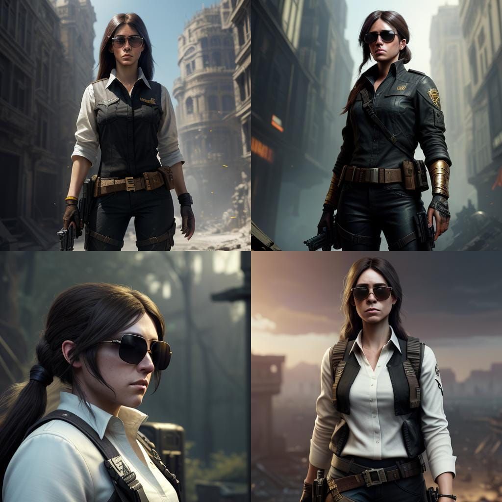 Shadow Dancer study #2 - AI Generated Artwork - NightCafe Creator