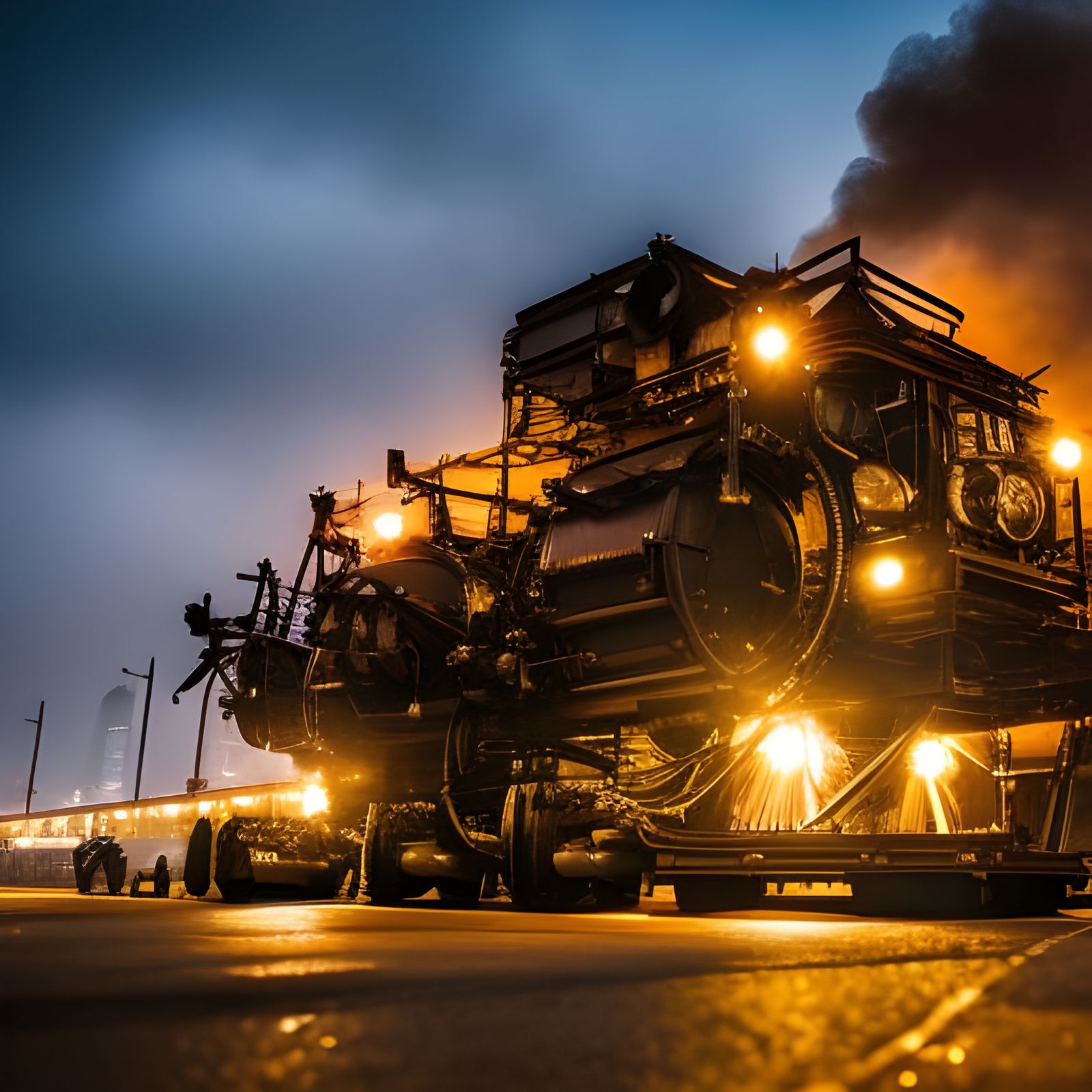 An utterly ridiculous overloaded, completely overcomplex machine! - AI ...