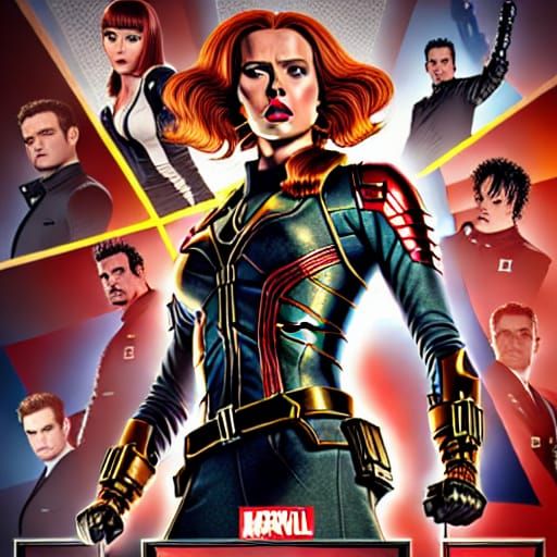 Natasha Romanoff - AI Generated Artwork - NightCafe Creator