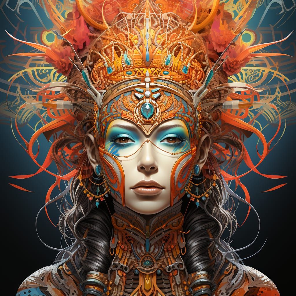 Female Alien Headshots - AI Generated Artwork - NightCafe Creator