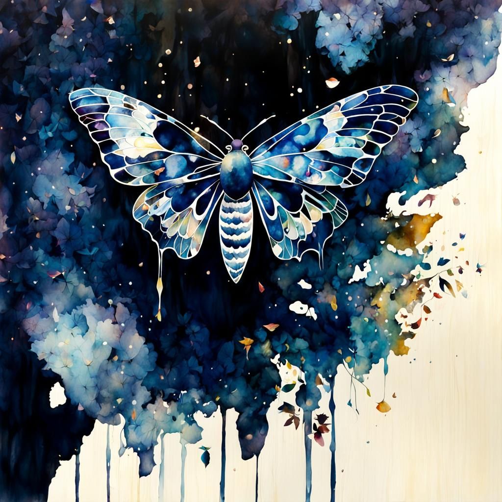 Moth - AI Generated Artwork - NightCafe Creator