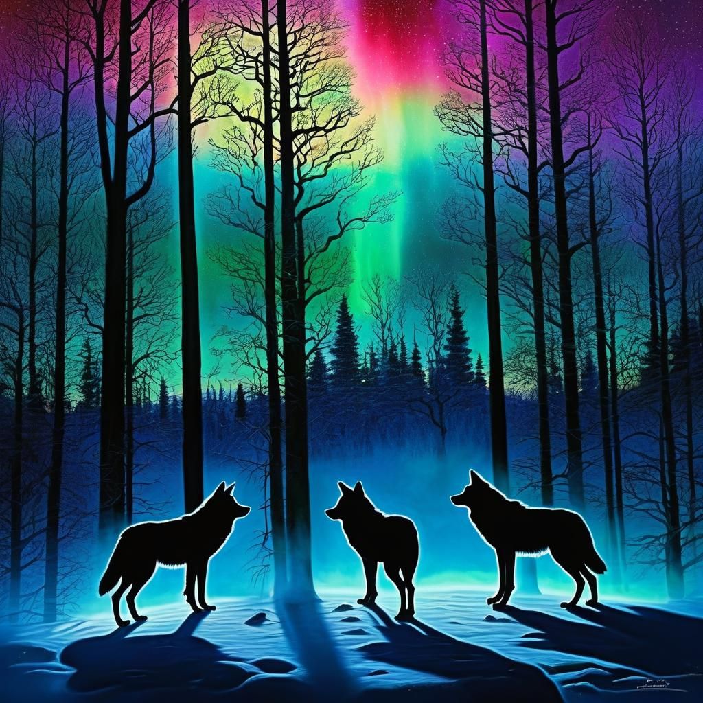 Blackwood forest - AI Generated Artwork - NightCafe Creator