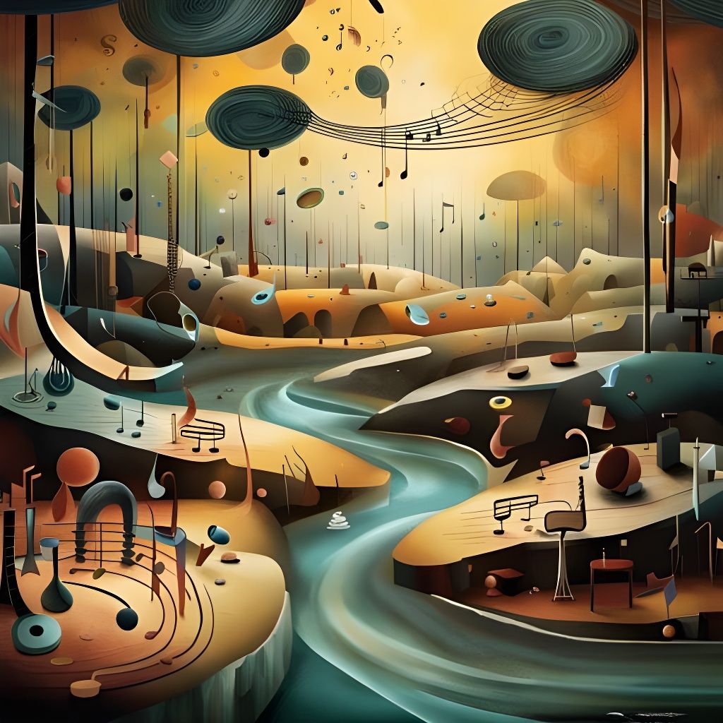 Symphony by the River - AI Generated Artwork - NightCafe Creator