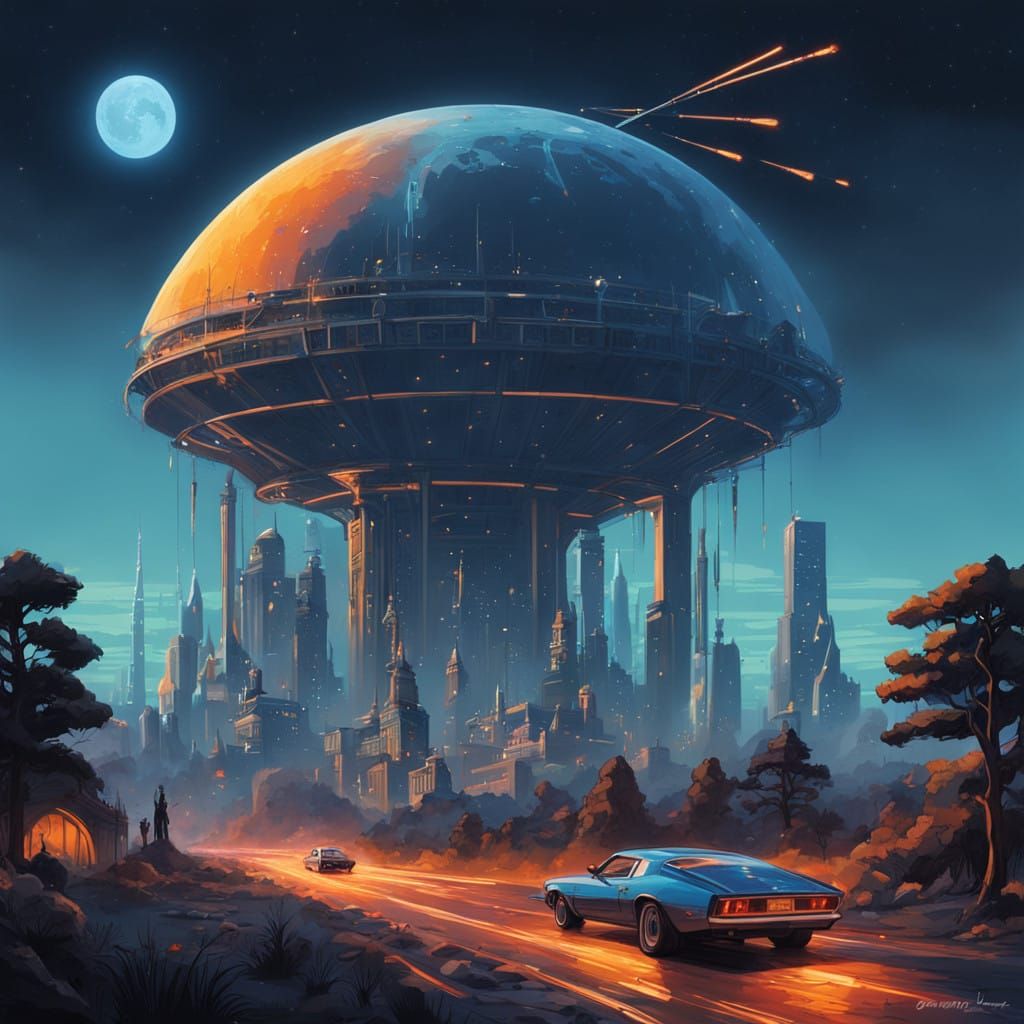 A large countdown display signifying the arrival of the New Year 2025 ...