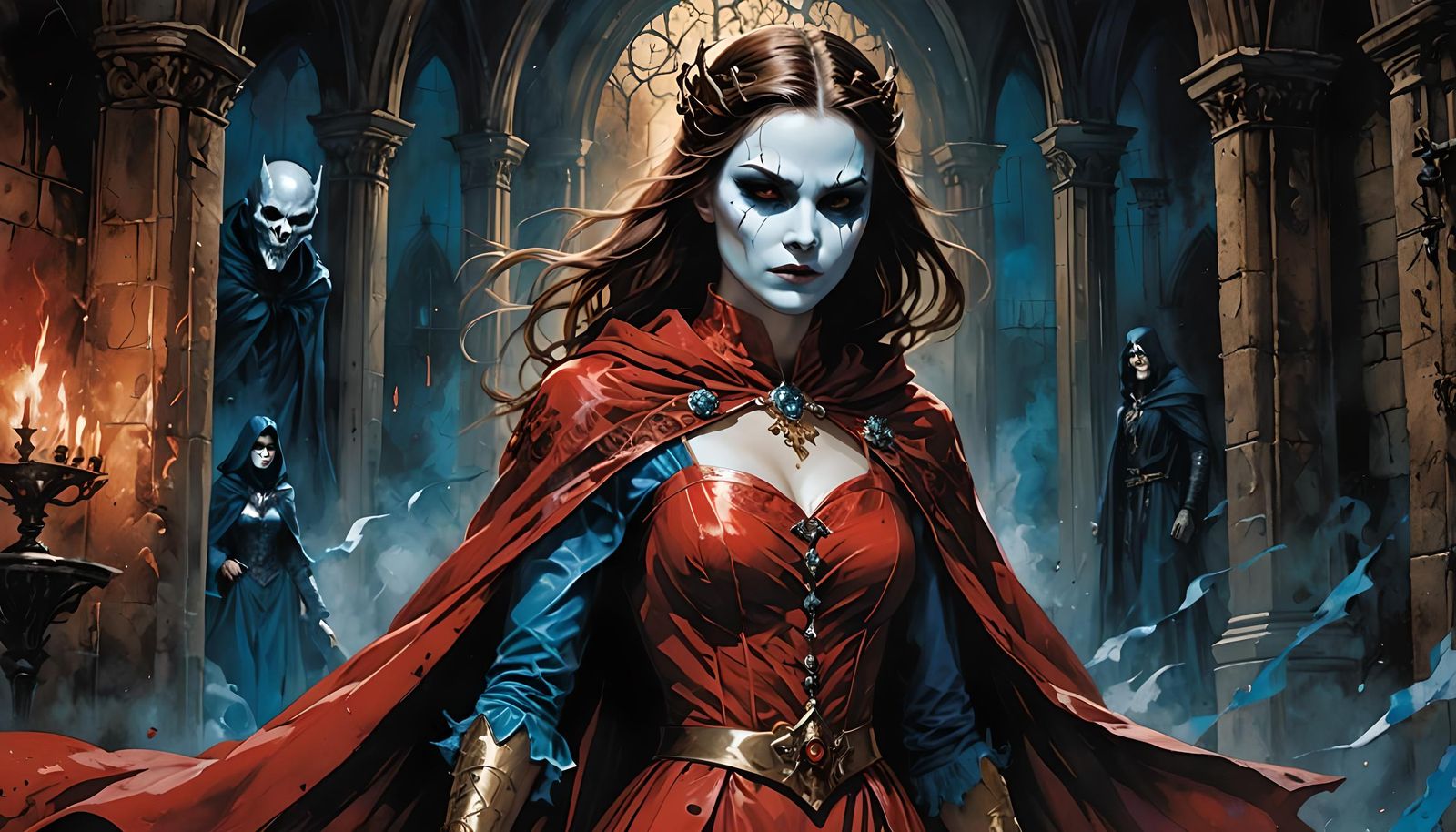 Evil Countess - AI Generated Artwork - NightCafe Creator