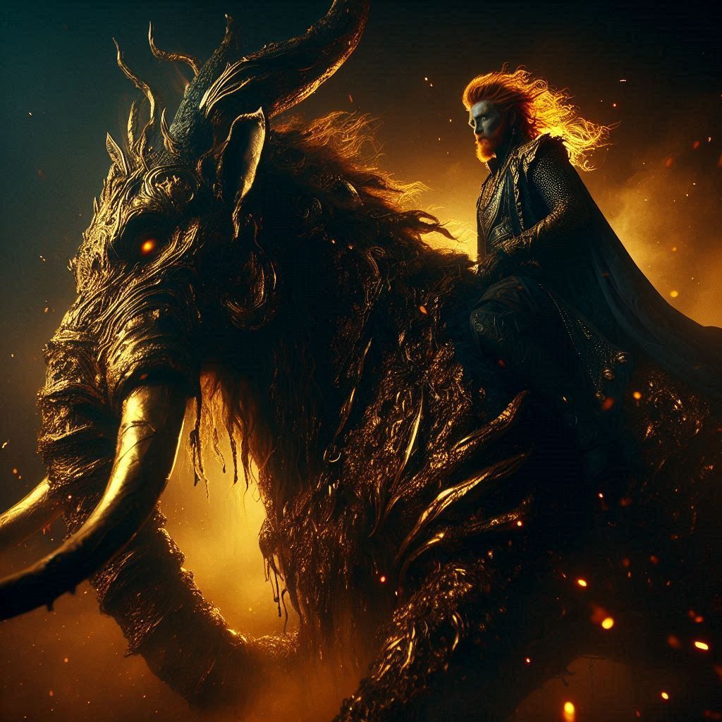 Eryon, The Ember King🔥 - AI Generated Artwork - NightCafe Creator