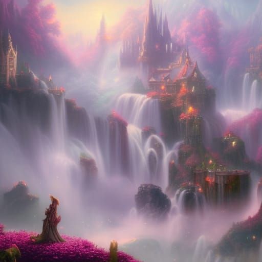 Magic place - AI Generated Artwork - NightCafe Creator