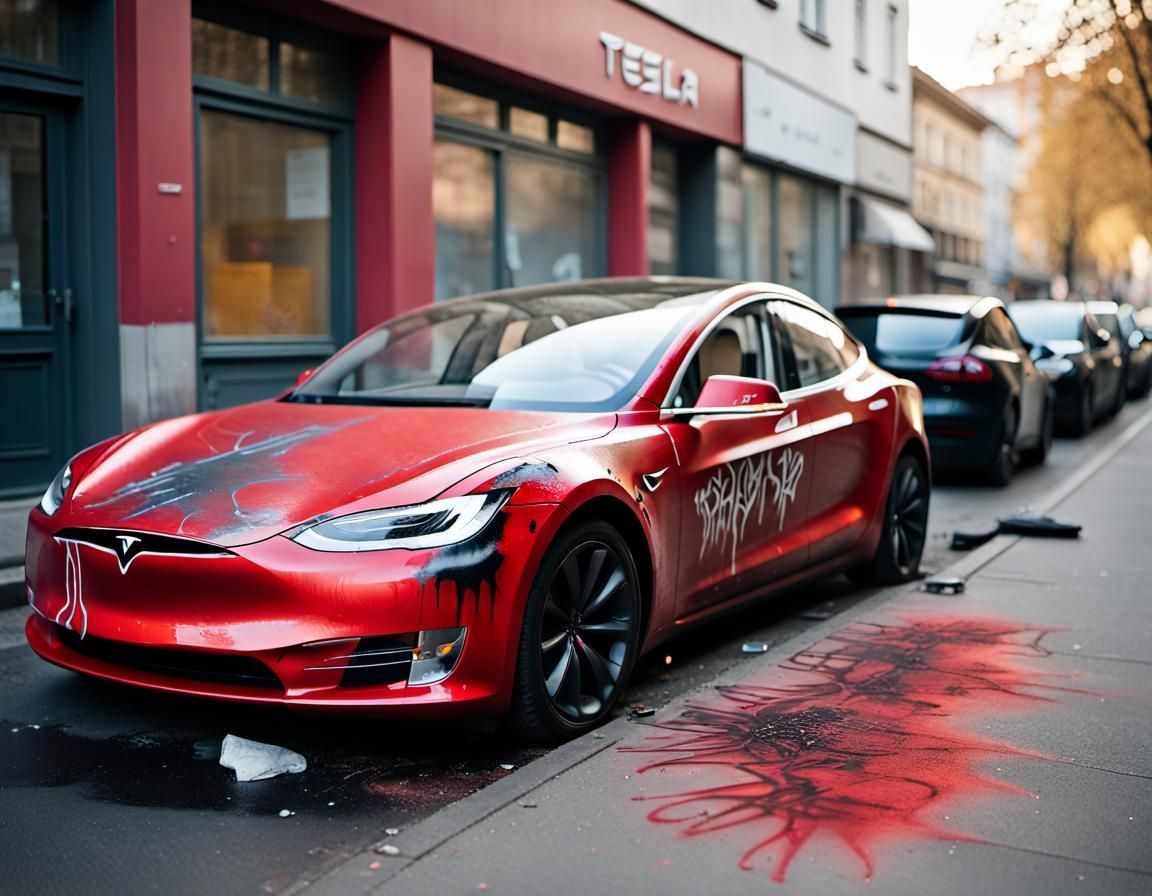 Tesla Summer '24 - AI Generated Artwork - NightCafe Creator