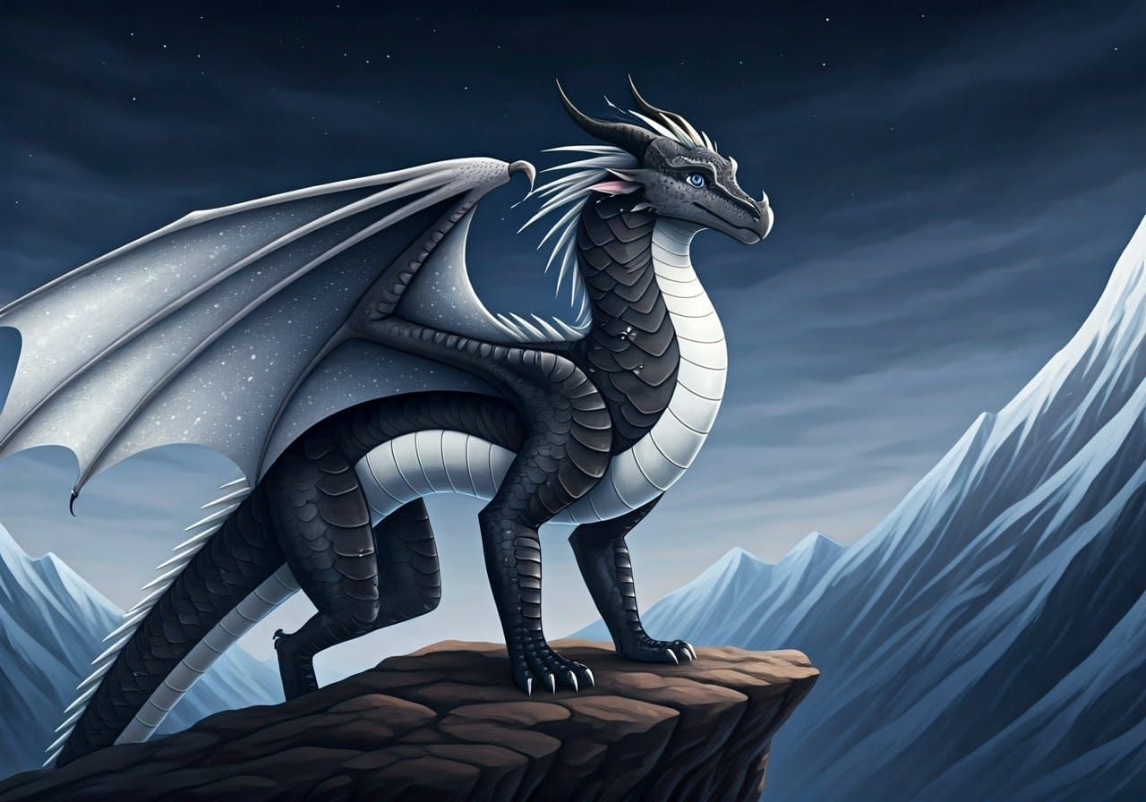 Whiteout, the Nightwing-Icewing hybrid