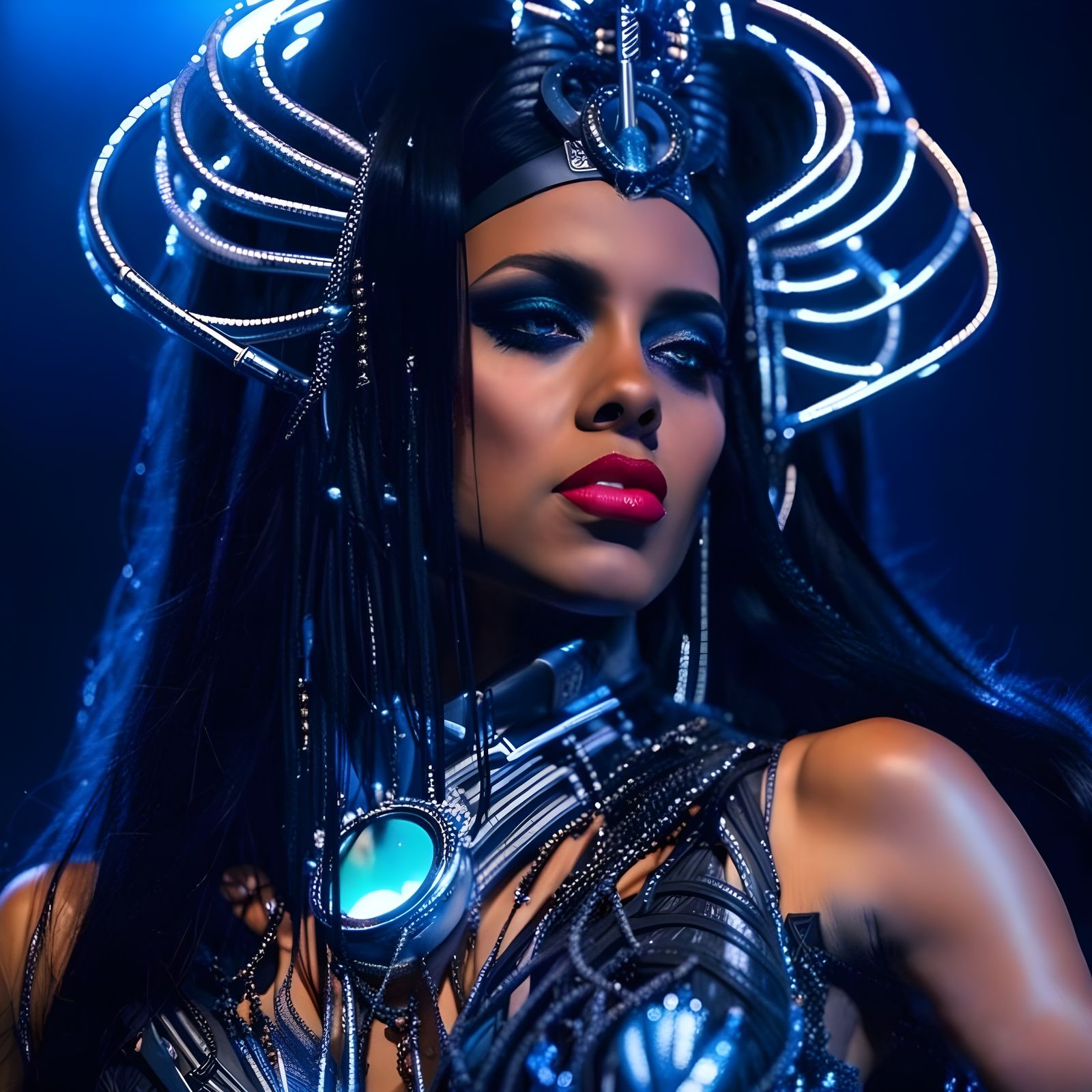 Queen Akasha - AI Generated Artwork - NightCafe Creator