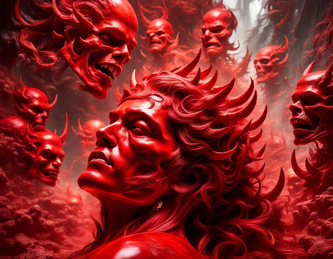 The Eeriest Places Are All in Your Head. Double Exposure Beautiful ...