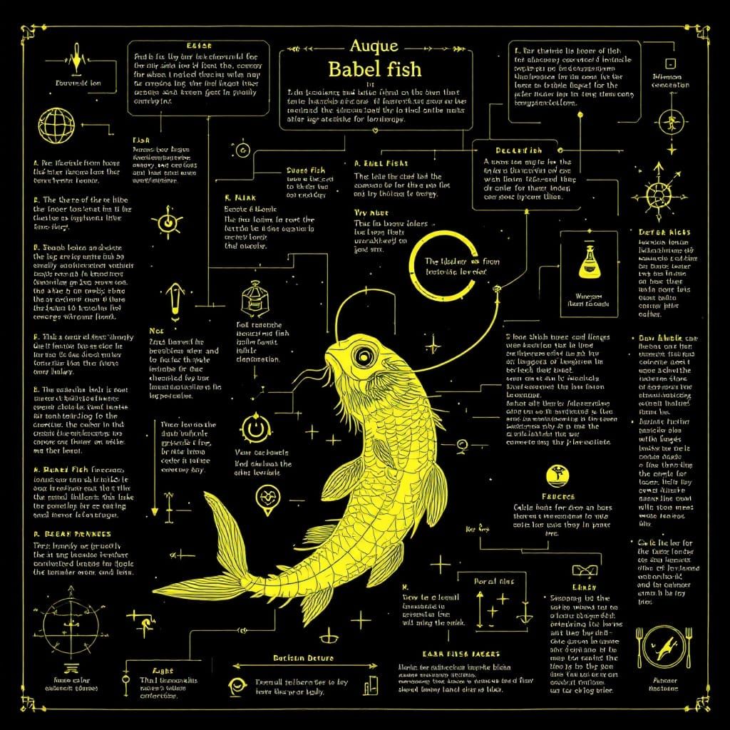 Babel Fish diagram IV - Babel Fish diagram IV