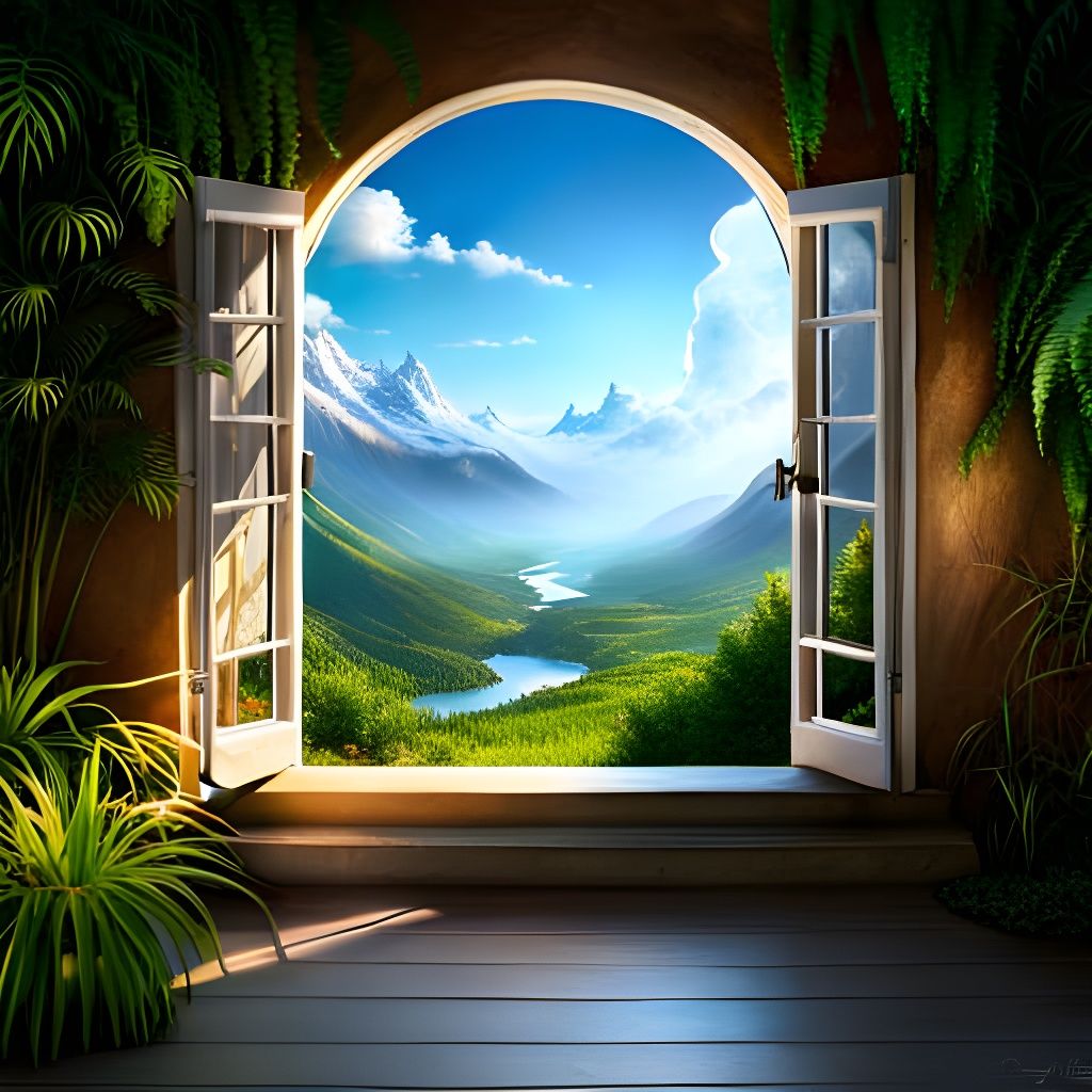 Window - AI Generated Artwork - NightCafe Creator
