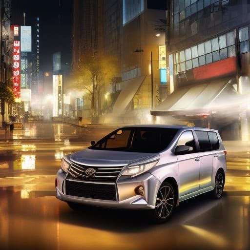 Toyota Innova 2017 - AI Generated Artwork - NightCafe Creator