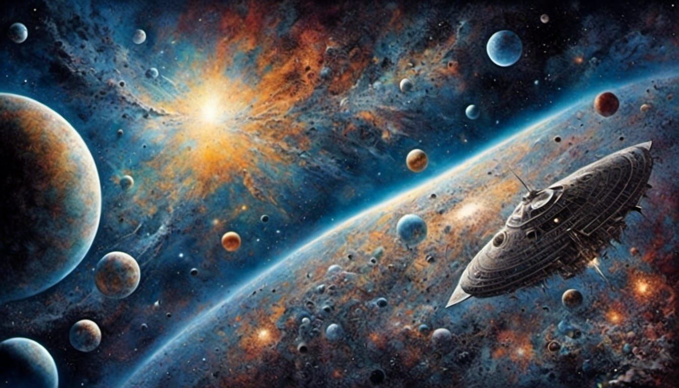 "Space Oddity": (Ground control to Major Tom): epic hyperrealistic ...