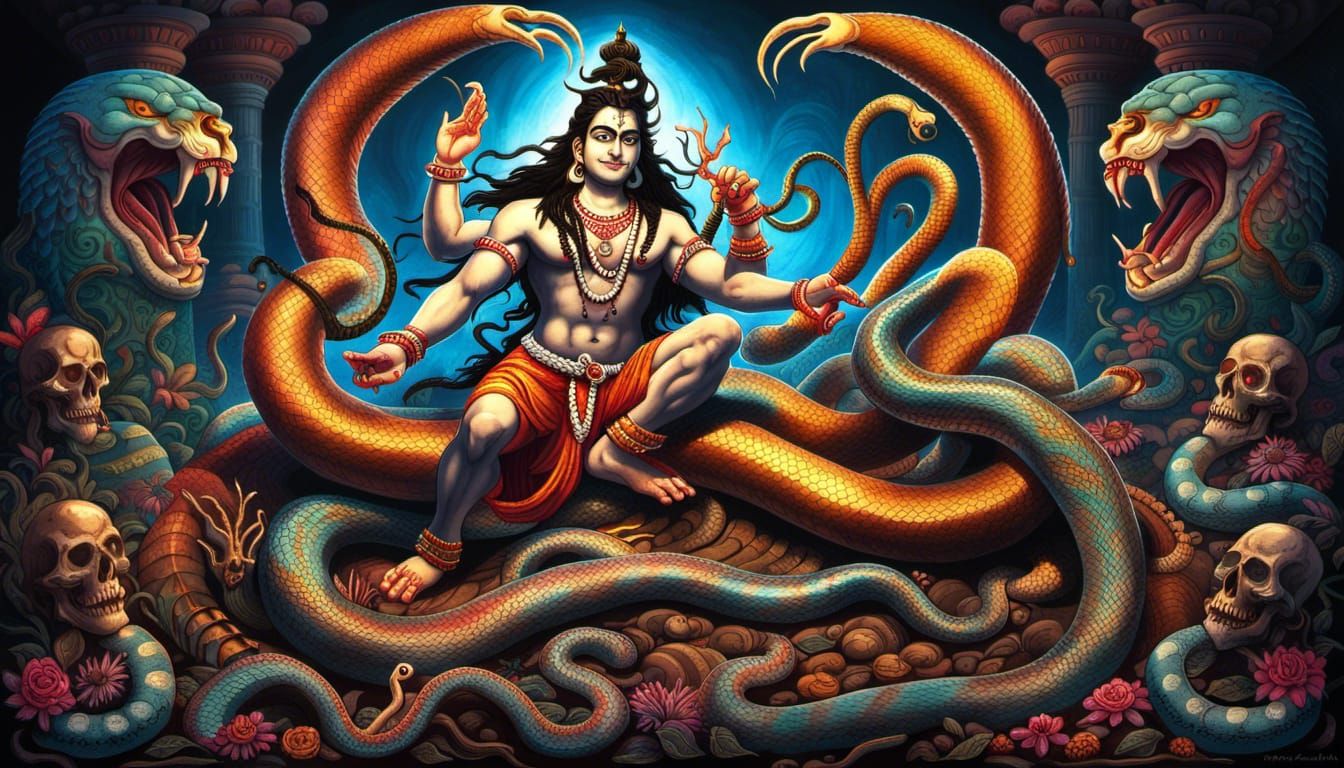 Shiva - AI Generated Artwork - NightCafe Creator