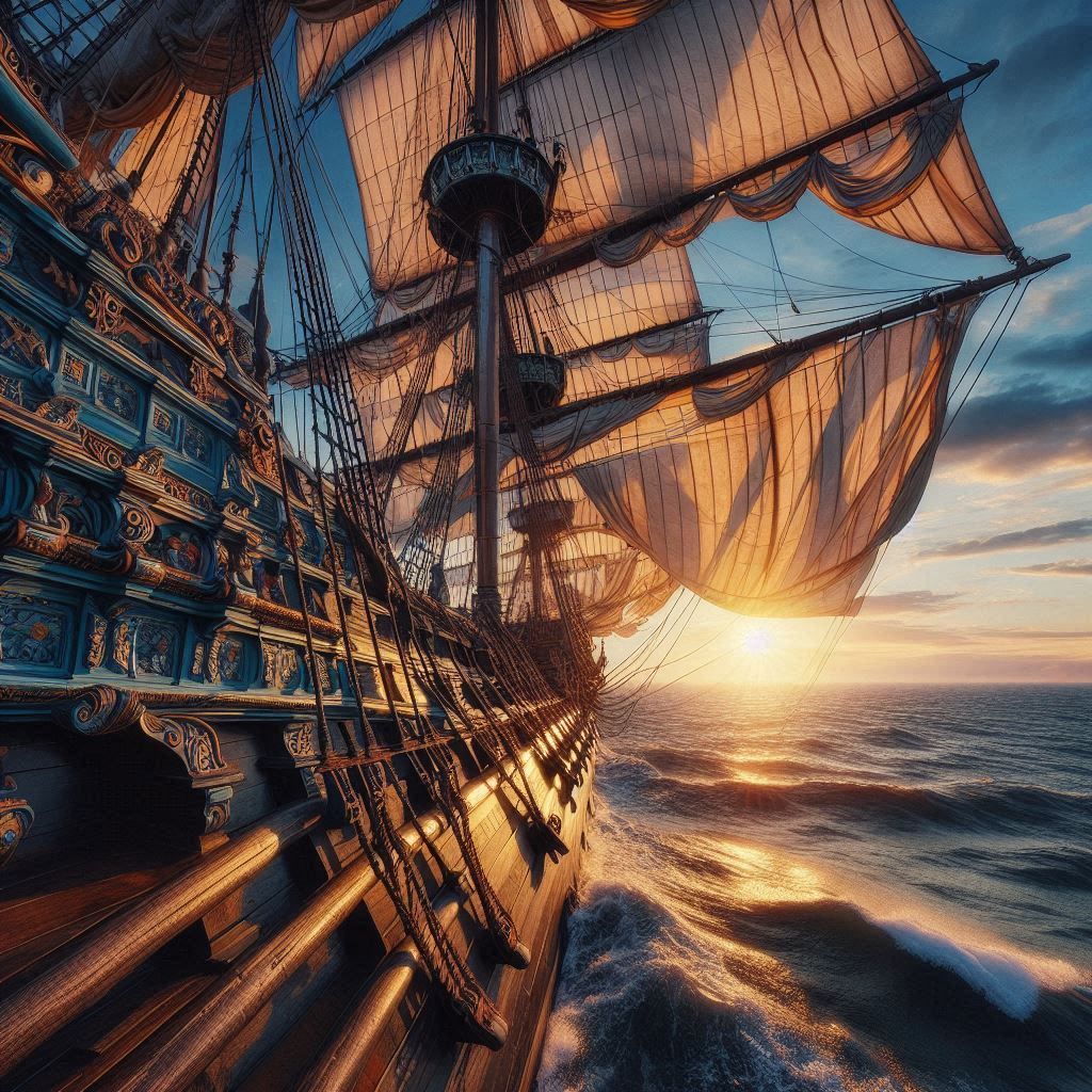 galion espagnol 16e siècle - AI Generated Artwork - NightCafe Creator