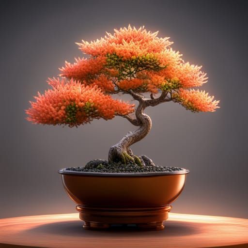 Magic Bonsai - AI Generated Artwork - NightCafe Creator