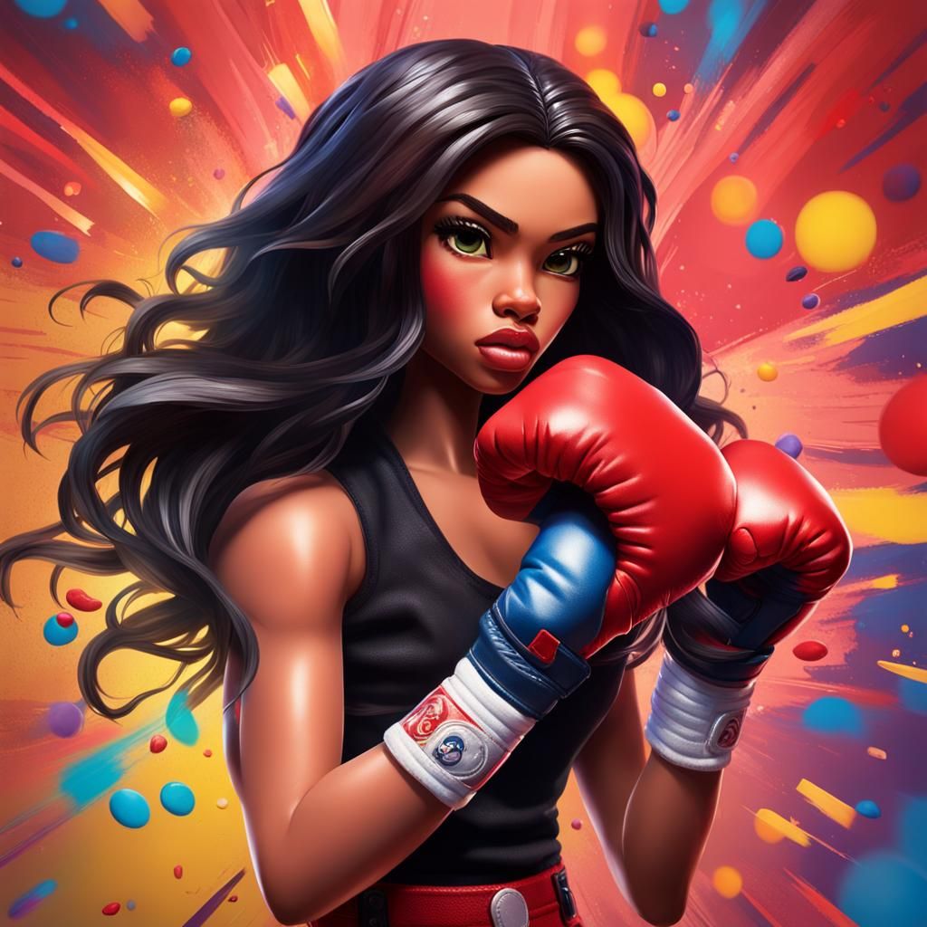 Boxing - AI Generated Artwork - NightCafe Creator
