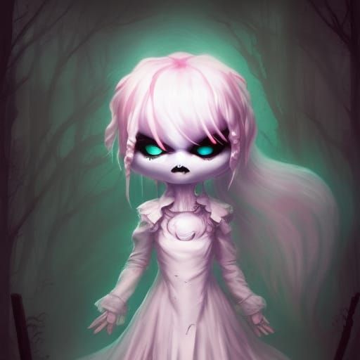 Ghoul Girls (Kawaii/Chibi variant) - AI Generated Artwork - NightCafe ...