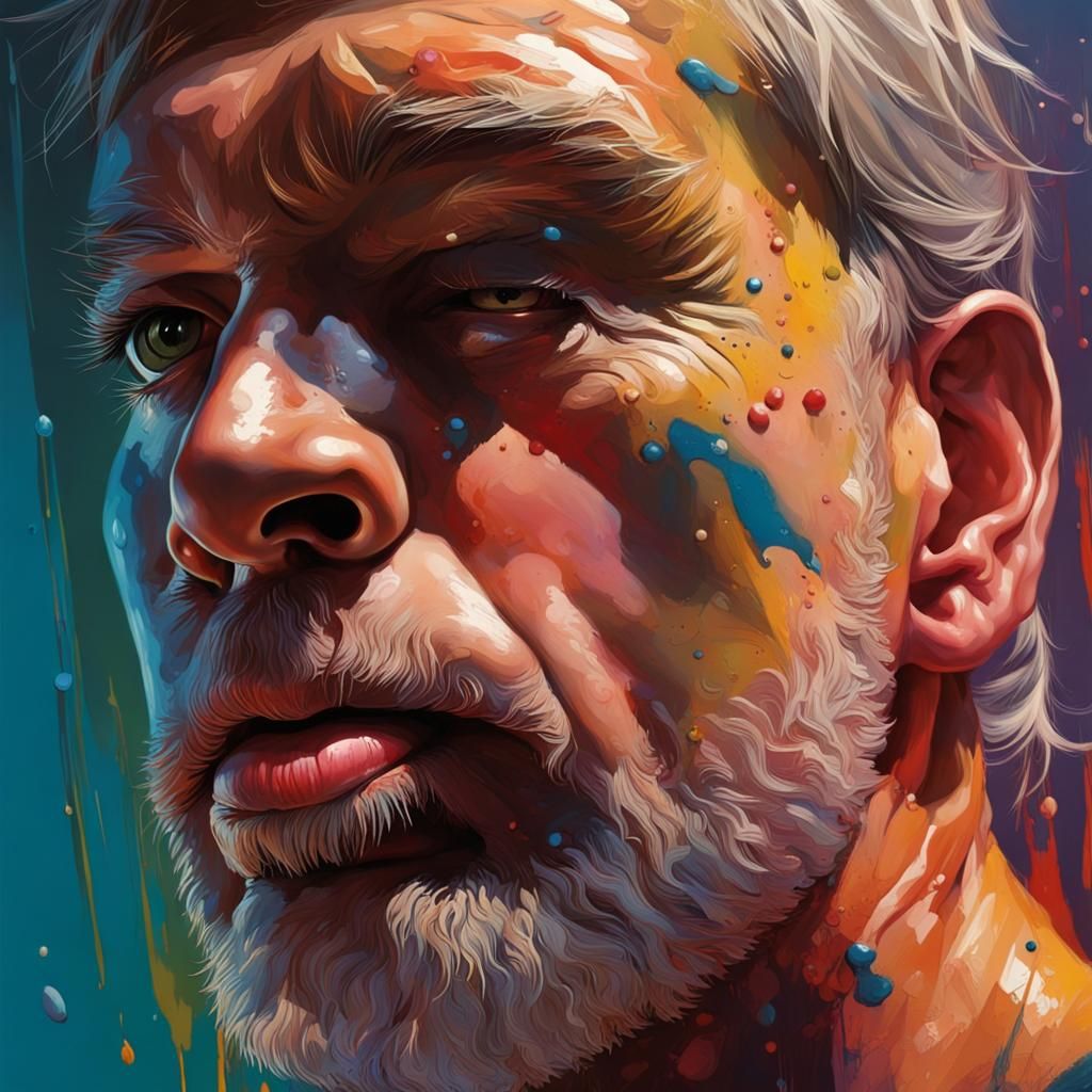 the broken artist - AI Generated Artwork - NightCafe Creator