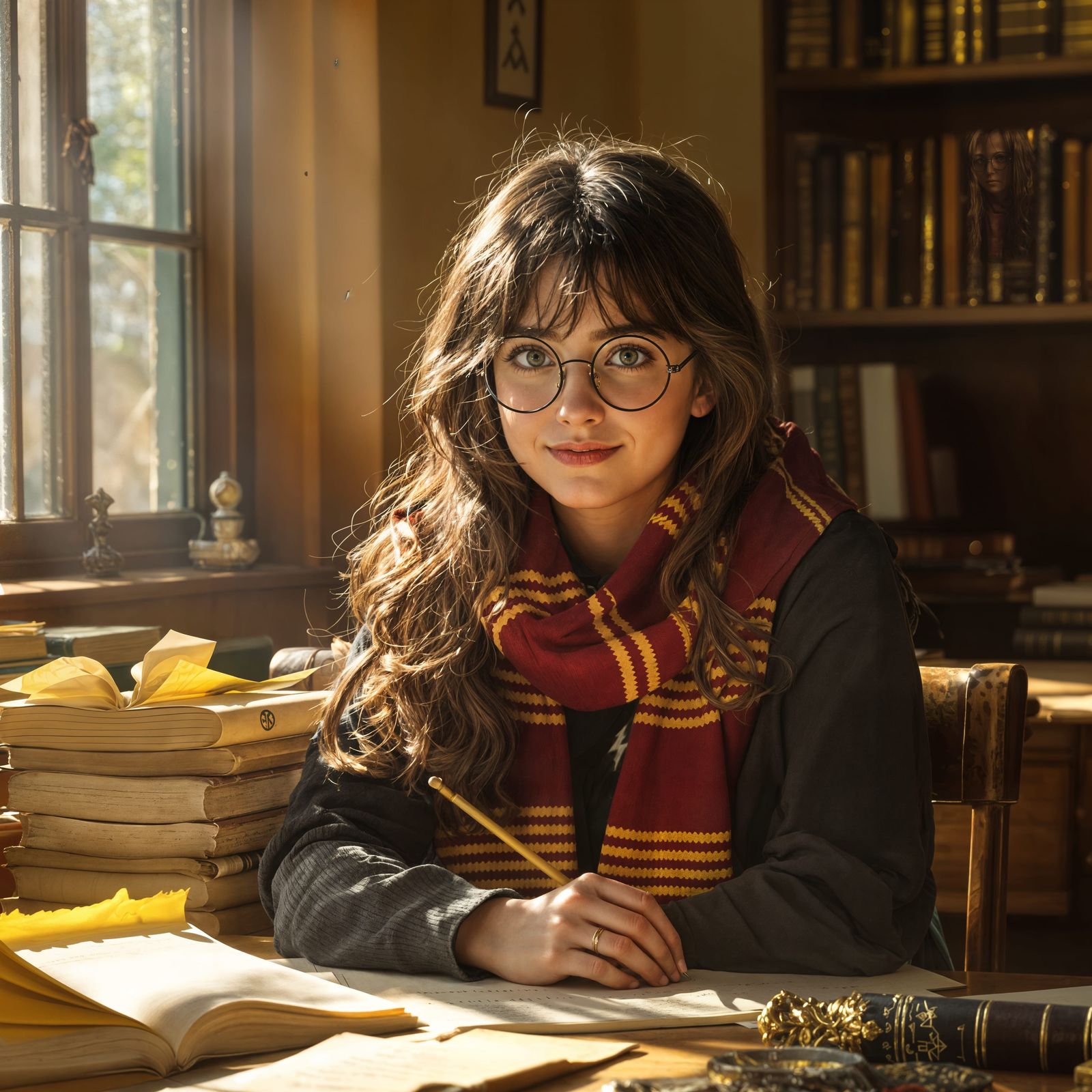 Harriet Potter - Cute Harry Potter in Gryffindor Style