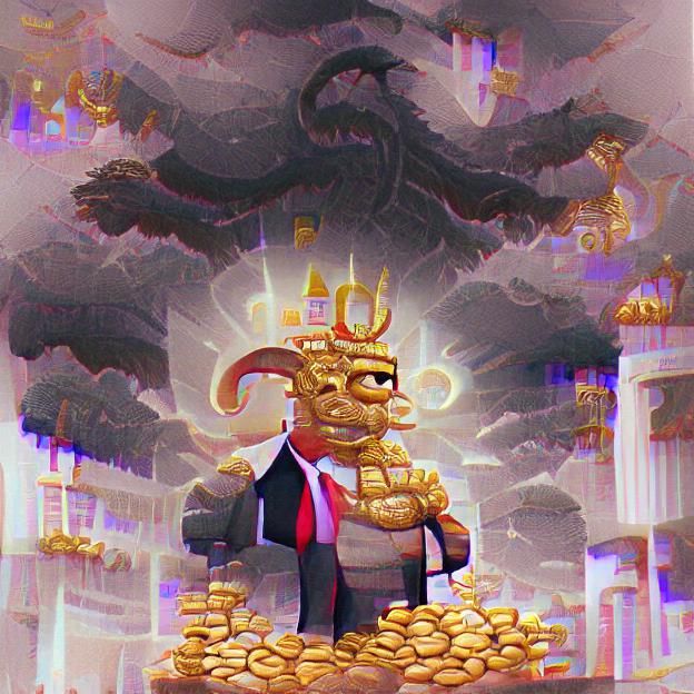 The God of Corruption - AI Generated Artwork - NightCafe Creator