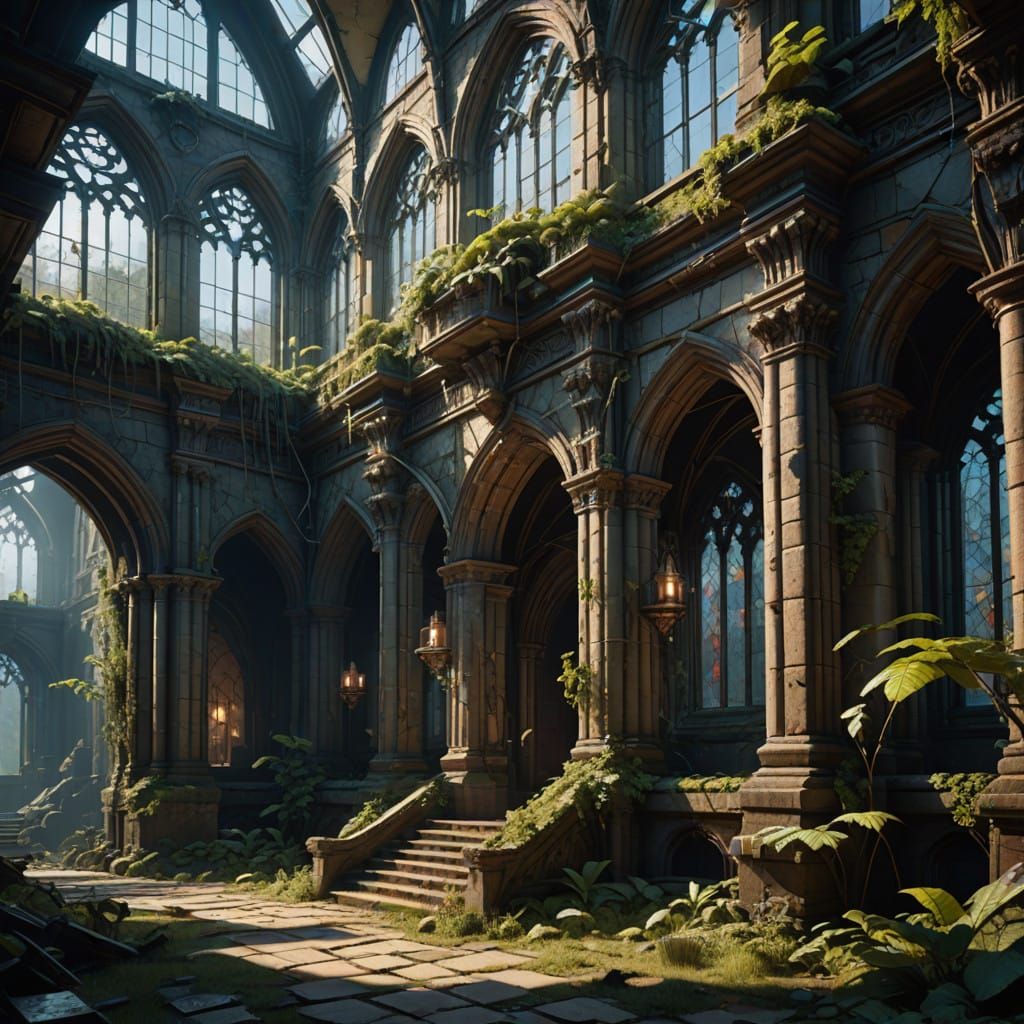 abandoned gothic asylum - abandoned gothic asylum