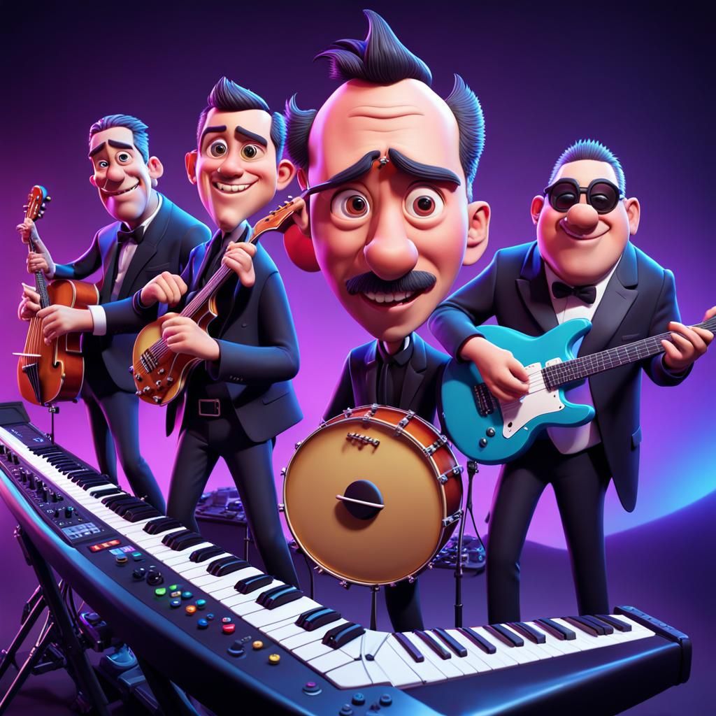 The cartoonies - AI Generated Artwork - NightCafe Creator