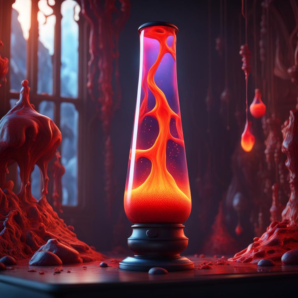 Lava Lamp - AI Generated Artwork - NightCafe Creator