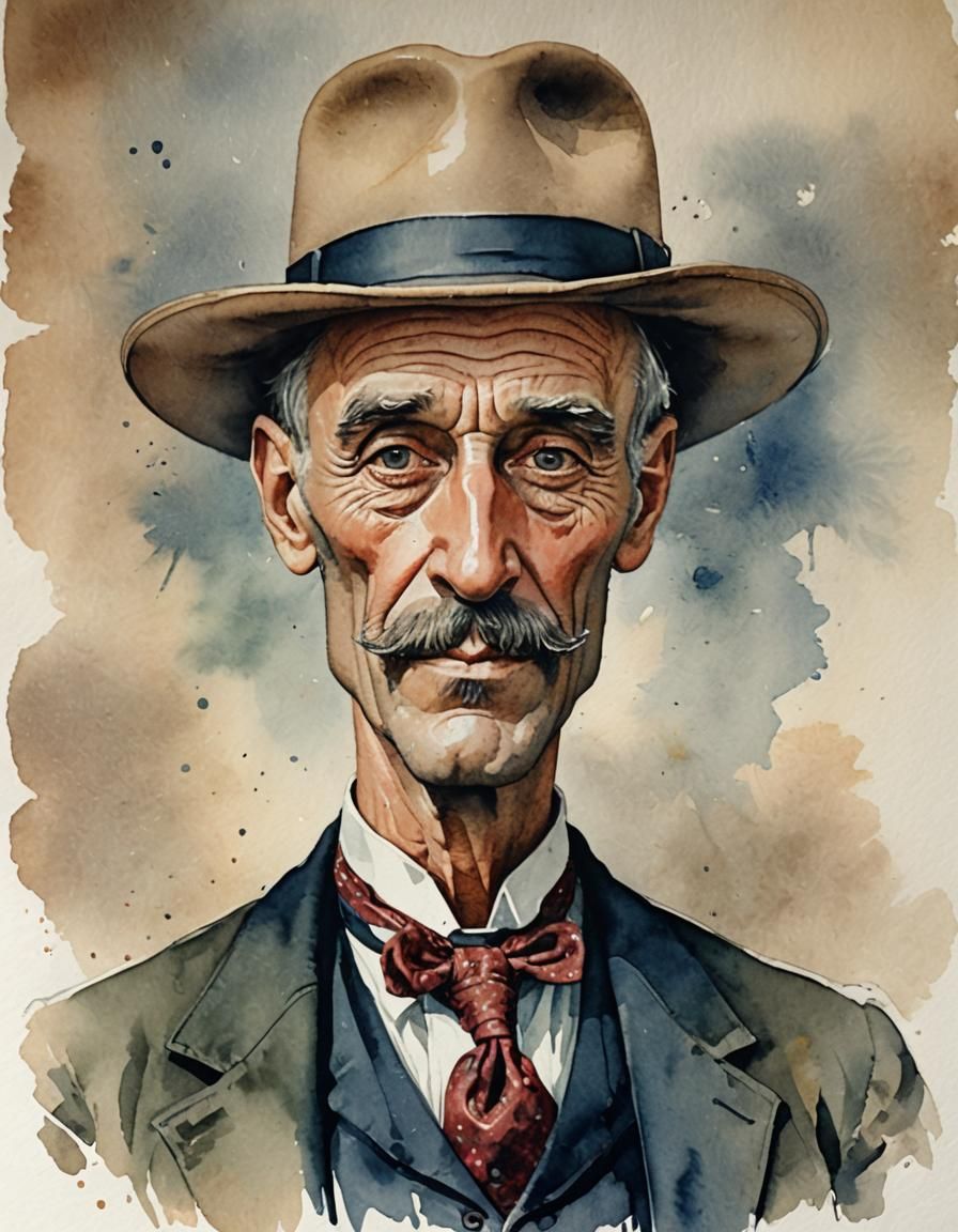 Old timey funslinger - AI Generated Artwork - NightCafe Creator