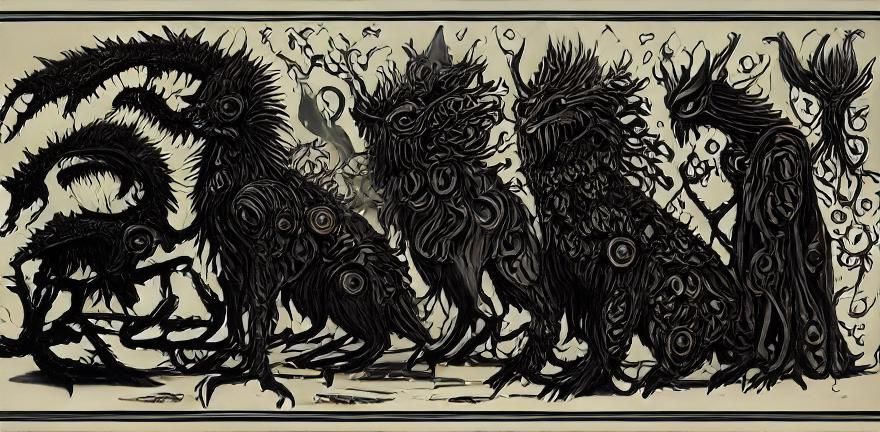 Esoteric creature portal - AI Generated Artwork - NightCafe Creator