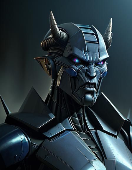 Robot Demon - AI Generated Artwork - NightCafe Creator