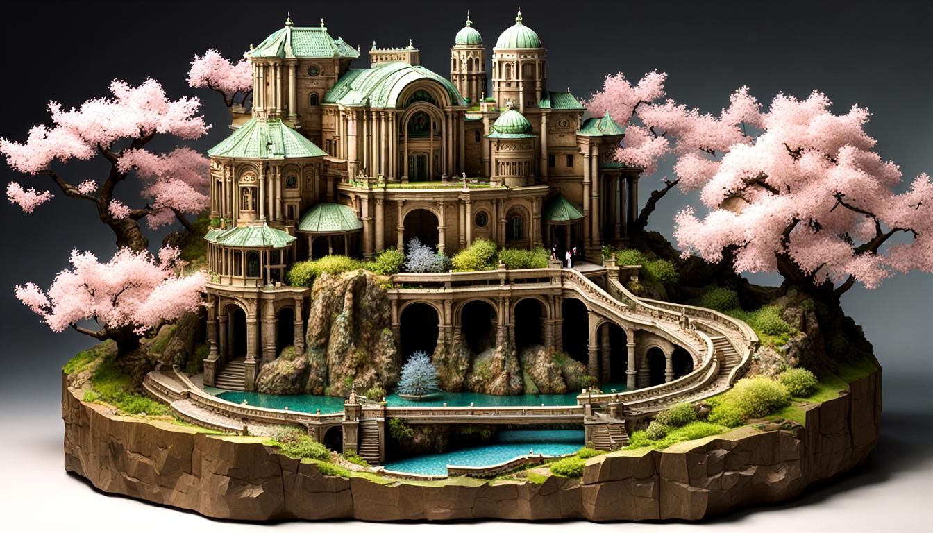 incredible spring-inspired Gaming Landscape 8 - AI Generated Artwork ...