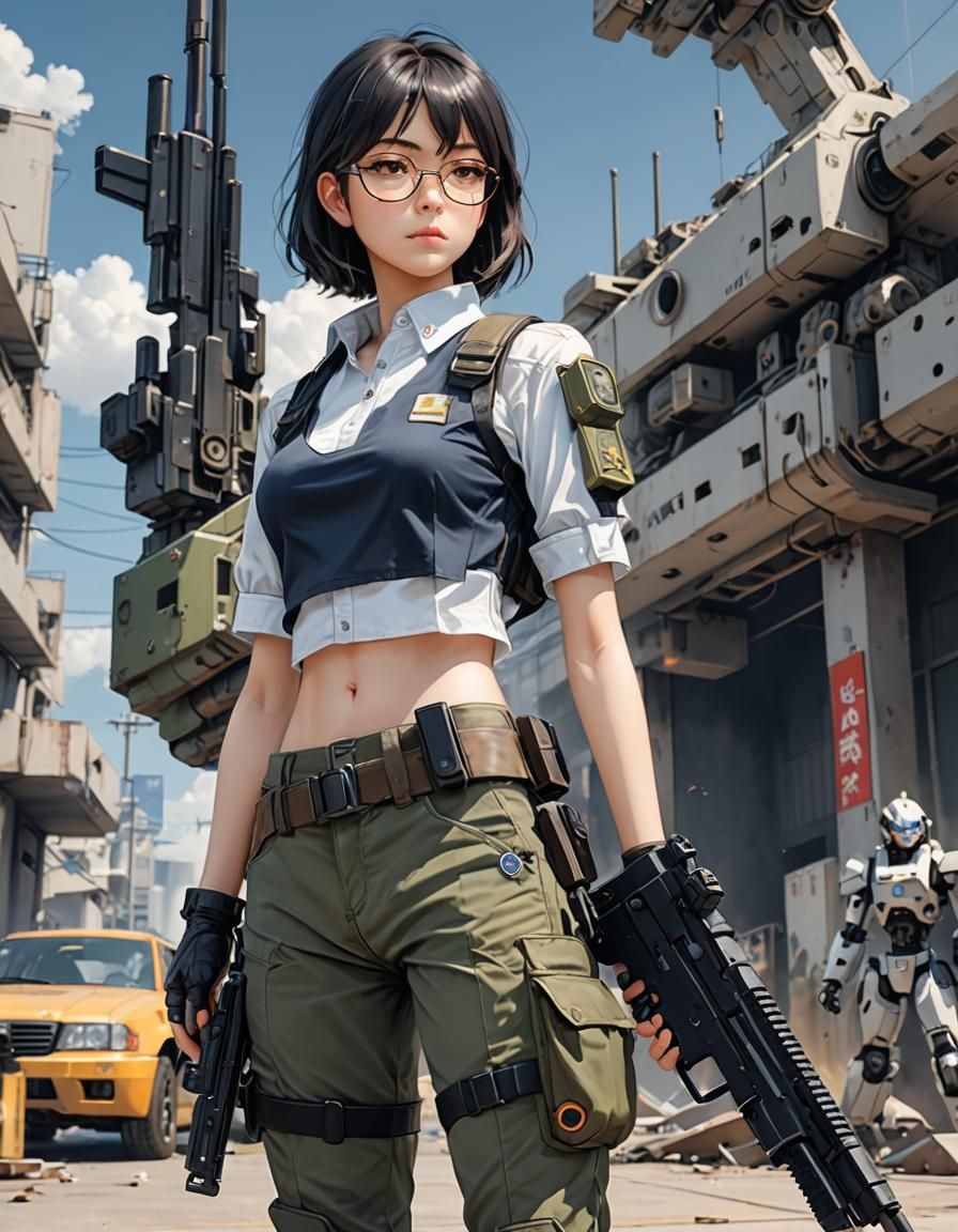 The accountant. - Surreal Anime Warrior Emerges from Cinemat...