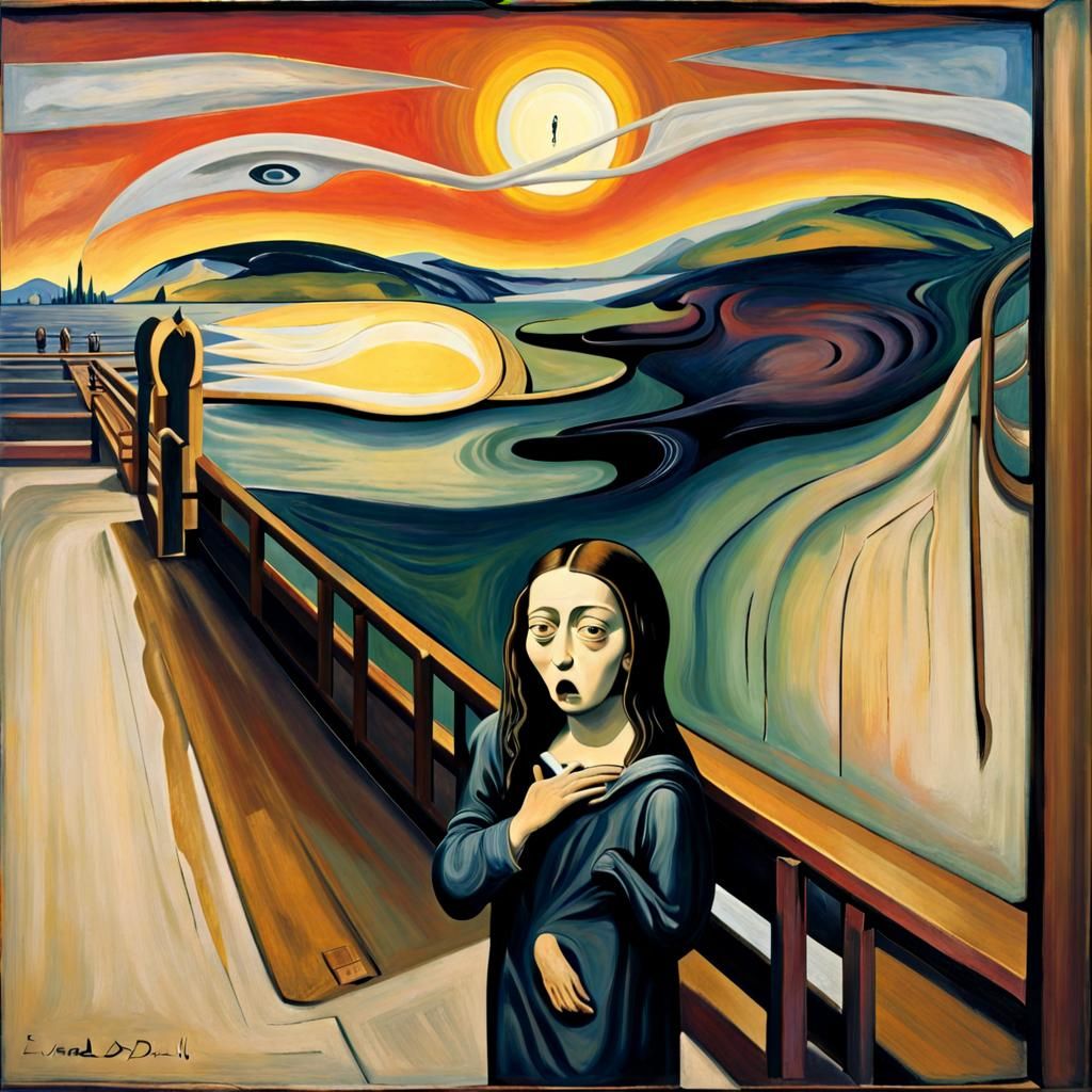 The Persistence of Broken Memories, the Scream of Depression, the Mona ...