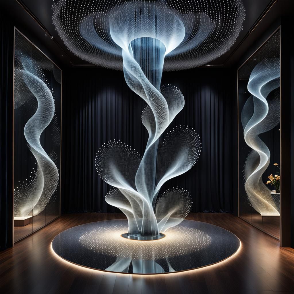 3d installation - AI Generated Artwork - NightCafe Creator