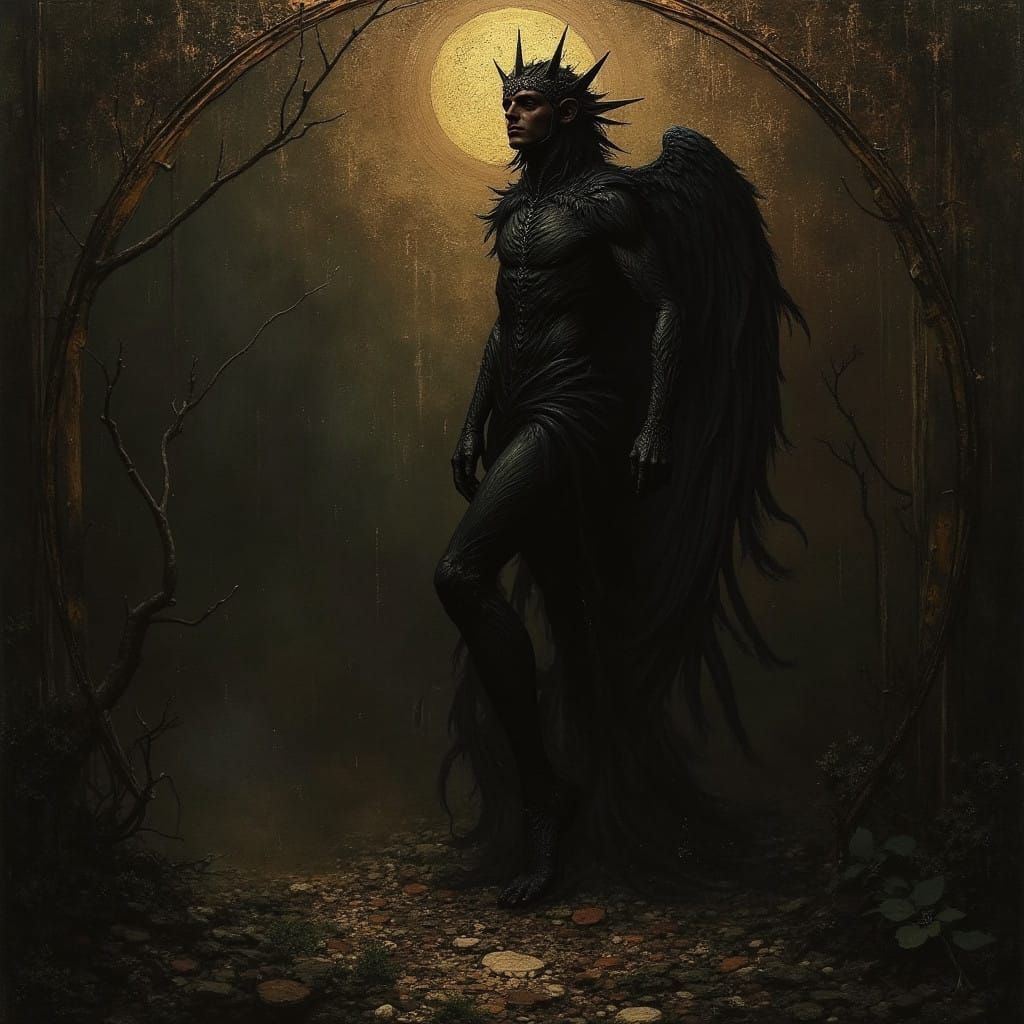 rethink : Today we will analyze "Lucifer" (1890) by the master Franz ...