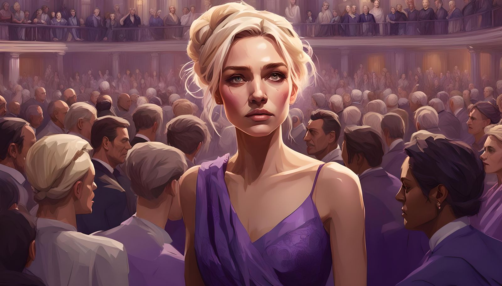 Countess Sylvia - AI Generated Artwork - NightCafe Creator