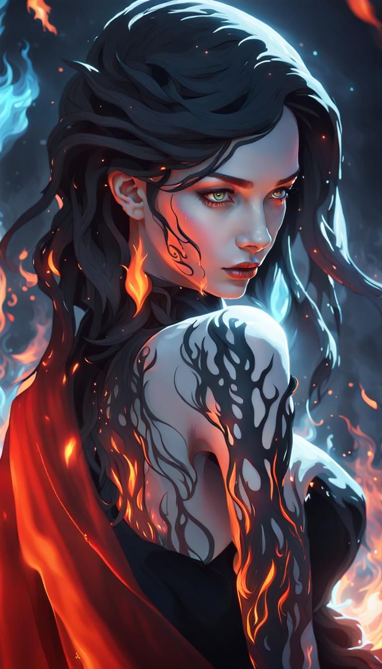 Nemesis anime style - AI Generated Artwork - NightCafe Creator