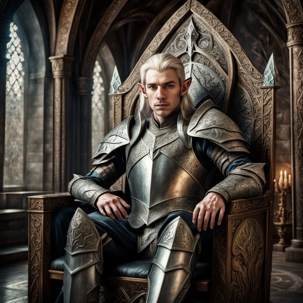 The Elven King - AI Generated Artwork - NightCafe Creator