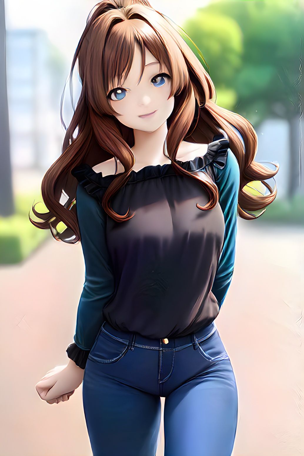 Aria as a Human - AI Generated Artwork - NightCafe Creator