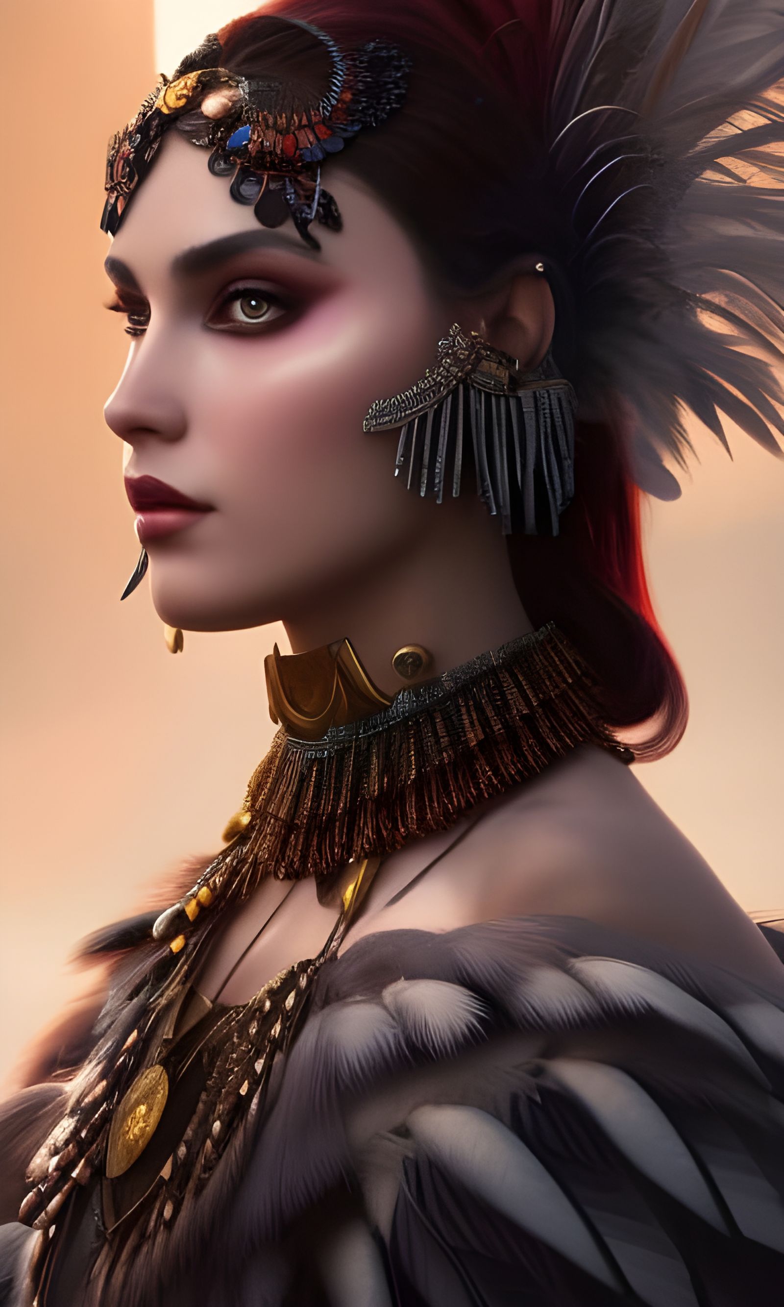 Augury Series - 098 - Roman Eagle Augur 09 - AI Generated Artwork ...