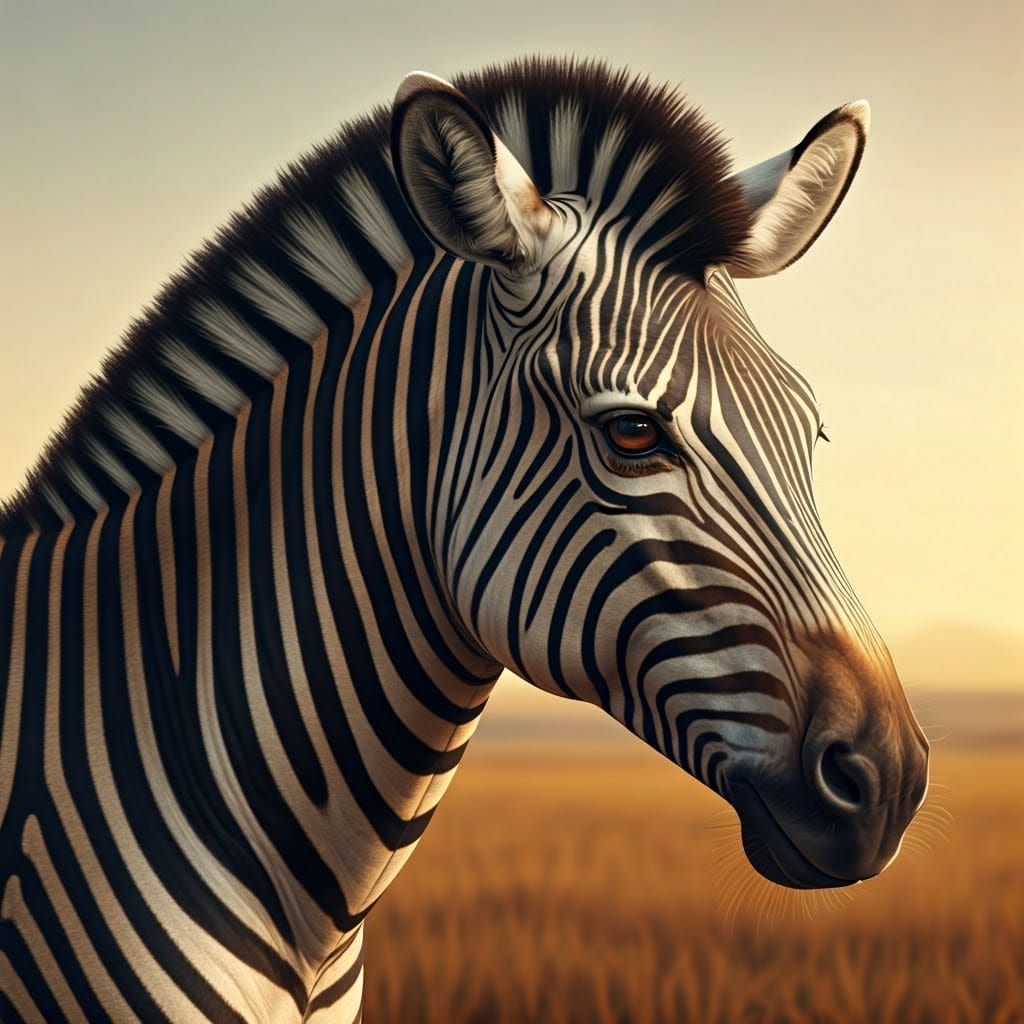 A Quagga, An Extinct Subspecies Of Zebra